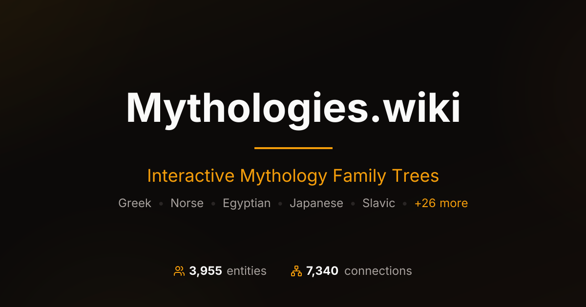 Mythology Family Trees | Greek, Norse, Egyptian Gods